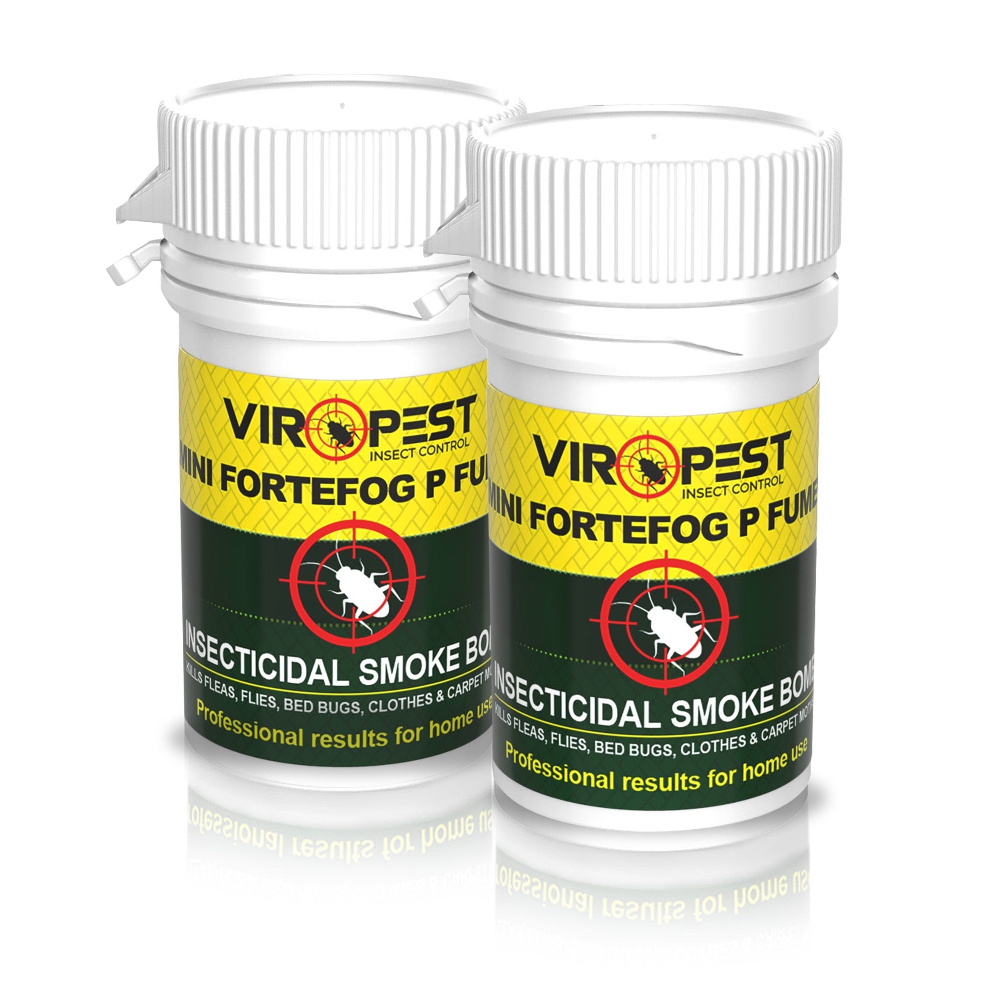 ViroPest Moth Killer Fumer Smoke Bombs (Twin Pack)