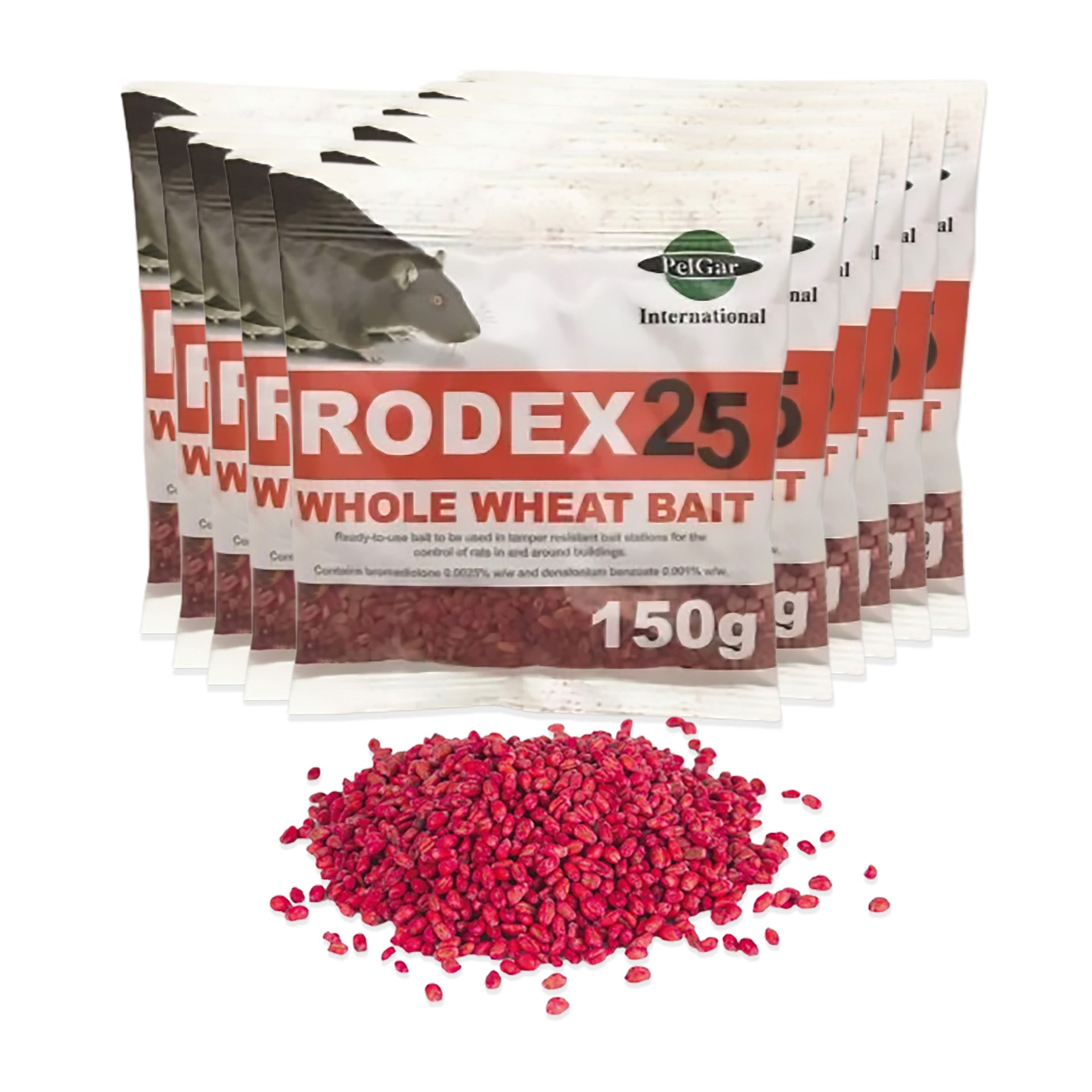 Copy of RODEX 25 WHOLE WHEAT RAT POISON - MULTI-PACK (10 x 150g) – ViroPest